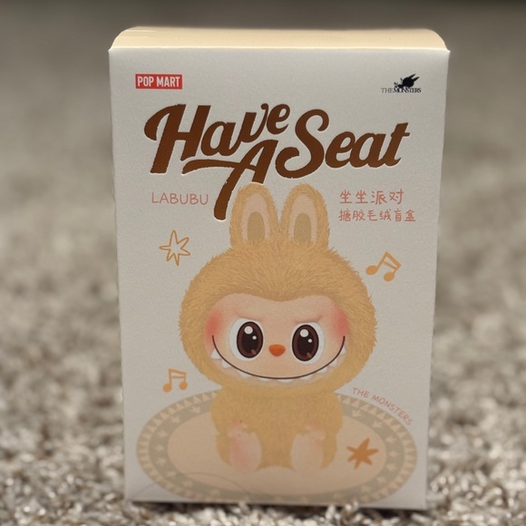 POP MART | Toys | Baba Popmart Labubu Have A Seat | Poshmark